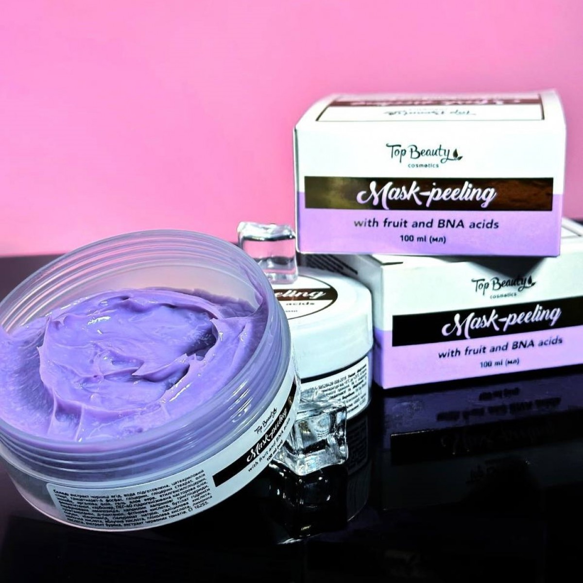 Маска для обличчя з фруктовими та ВНА кислотами Top Beauty Mask-Peeling ...